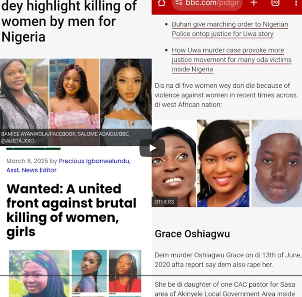 Nowhere safe: Femicide online and offline in Nigeria by Gloria Attah ...